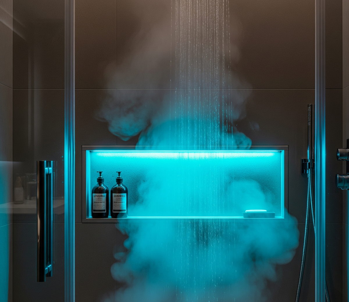 Bathroom Niche Lighting Ideas | Modern LED Strip Lighting for Bathrooms ...