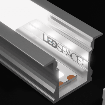Recessed LED Profile | Next Day Delivery LED Strip Mounting Channels ...