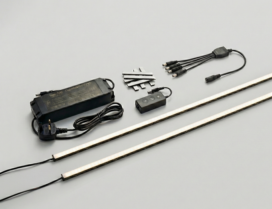 Slat Wall Lighting Kits Compatible with WoodUpp, WoodVeneerHub, Charles ...