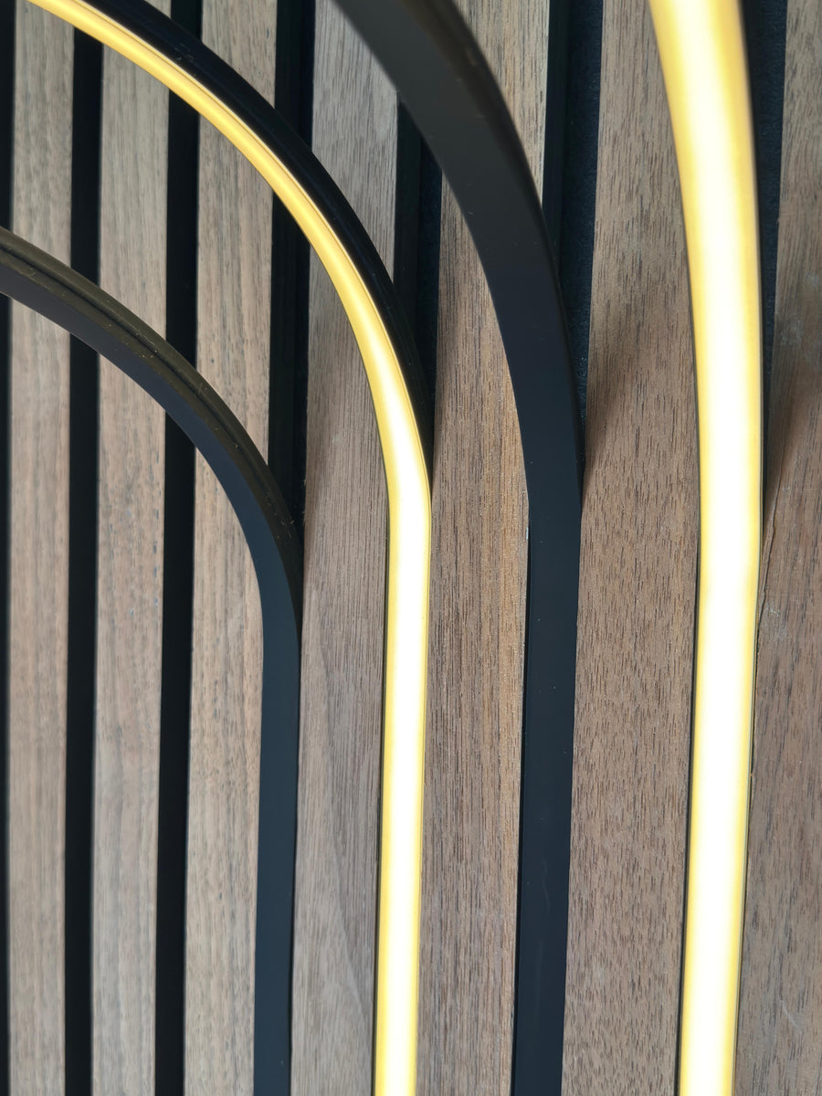 BLAQ Aura 4 Strip Slat Wall Lighting Kit – LEDSpace