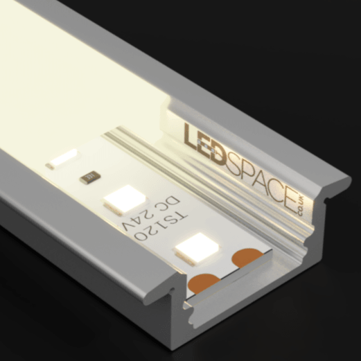 x1 Cool White Slat Wall Light Bar (12mm Wide) – LEDSpace