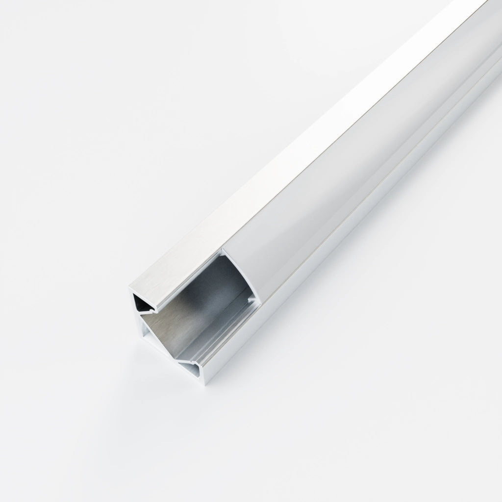 2m ALU07 Corner Aluminium LED Profile Channel, 18.5 x 18.5mm – LEDSpace
