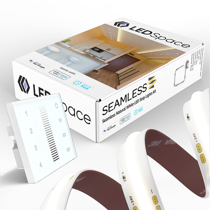 LED Strip Pack with Multi Zone Switch: Natural White 5m – LEDSpace