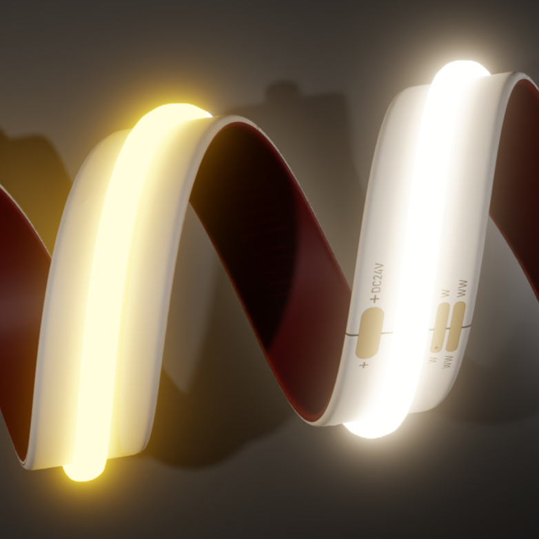Seamless 'Dotless' Super Flexible COB LED Strip Lights – LEDSpace